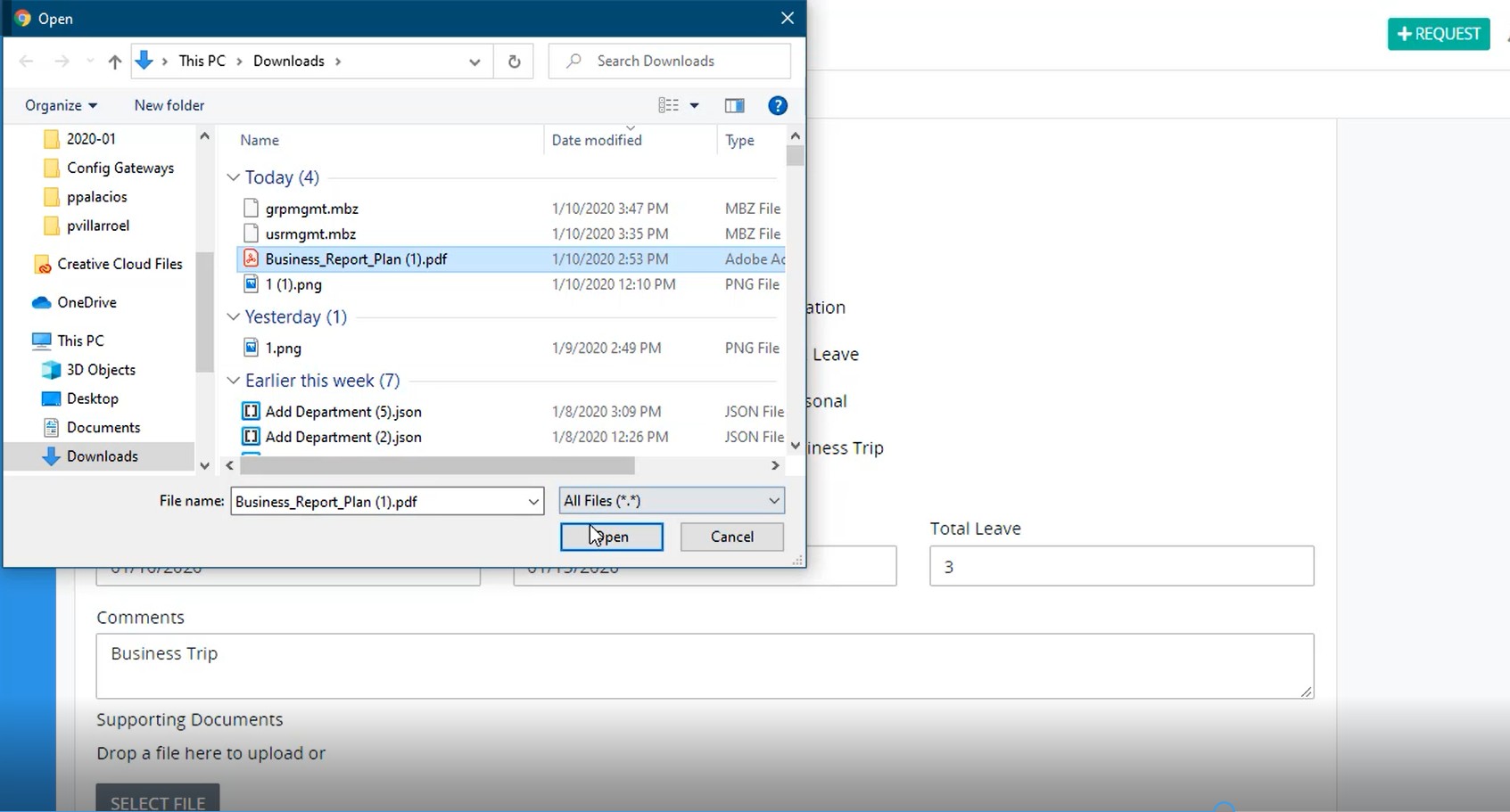 Video: How to Create a Leave of Absence Request in ProcessMaker ...
