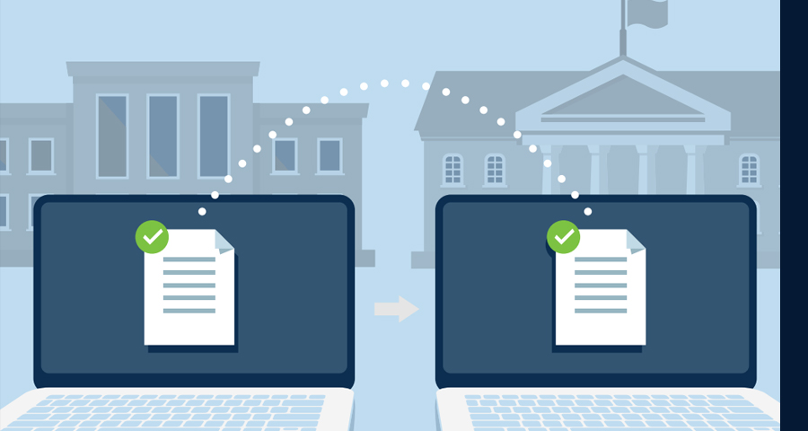 Extract from transcripts using intelligent document processing